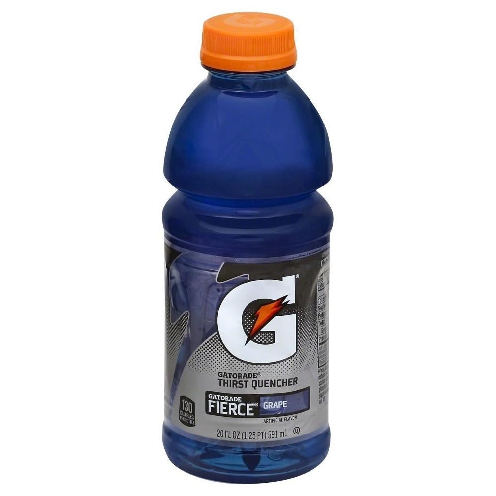 Gatorade, Sports Drink Ready to Drink, Fierce Grape, 24pk | Another ...